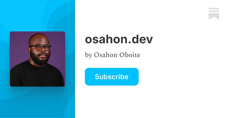 Welcome to 2024 🎉 - by Osahon Oboite - osahon.dev