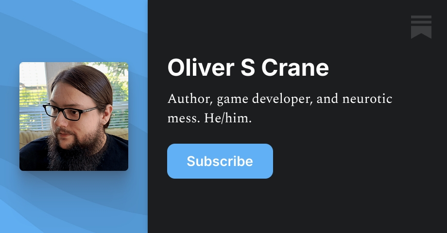 Oliver S Crane | Substack