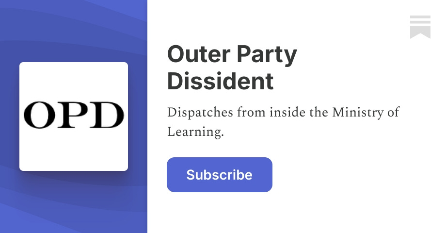 Outer Party Dissident | Substack