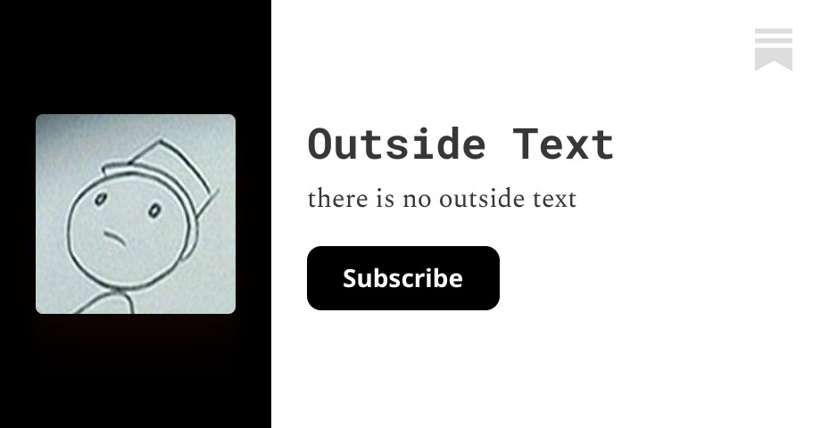 Outside Text | henry | Substack