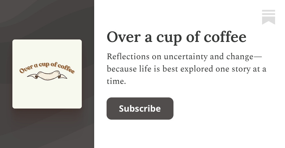 Over a cup of coffee | Luna Willow | Substack