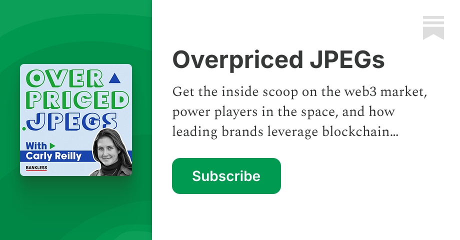 Overpriced JPEGs | Carly Reilly | Substack