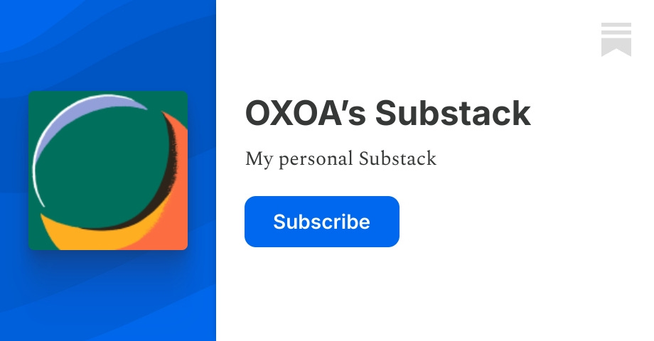 OXOA’s Substack | Substack