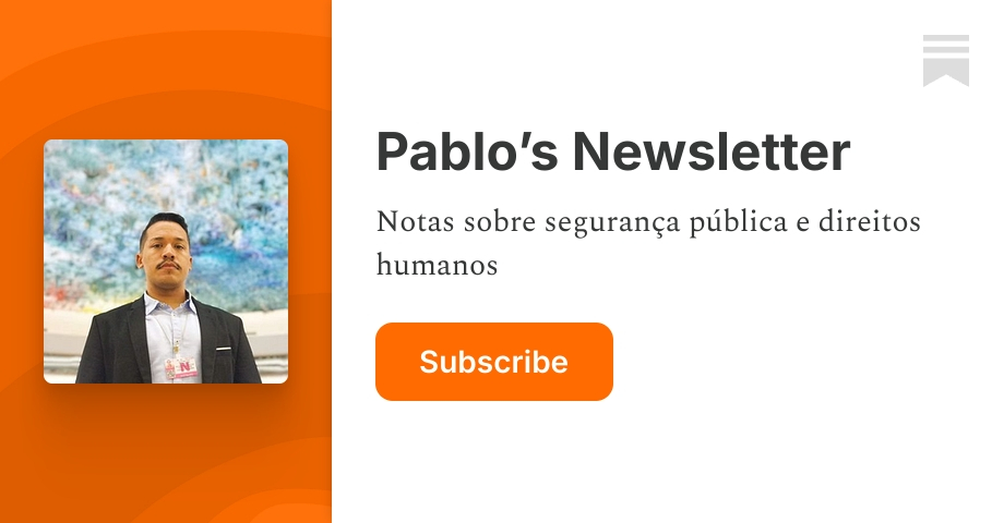 Pablo’s Newsletter | Pablo Nunes | Substack