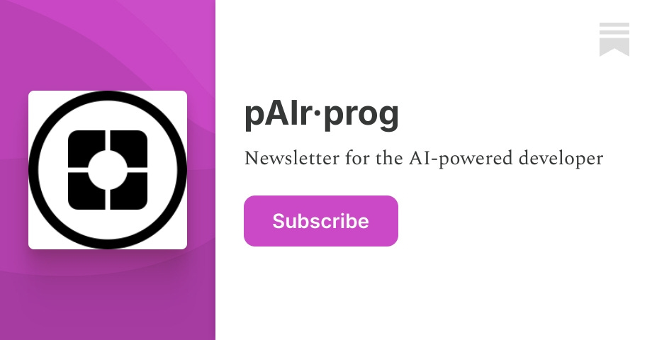 pAIr·prog | Yann Leflour | Substack