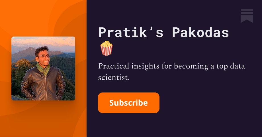 Pratik’s Pakodas 🍿 | Pratik Bhavsar | Substack