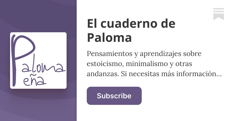 El cuaderno de Paloma | Paloma Peña Pérez | Substack