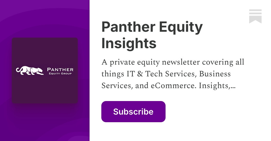 Panther Equity Insights | Panther Equity Group | Substack
