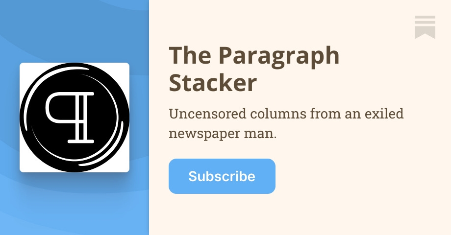 The Paragraph Stacker | Daniel P. Finney | Substack