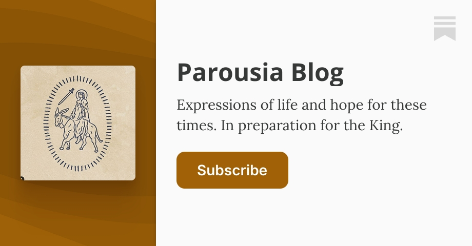 Parousia Blog | Gabriel Pereira Gomes | Substack