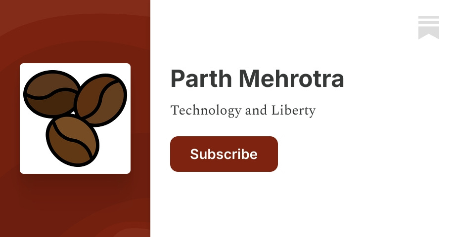 parth.cafe | Parth Mehrotra | Substack