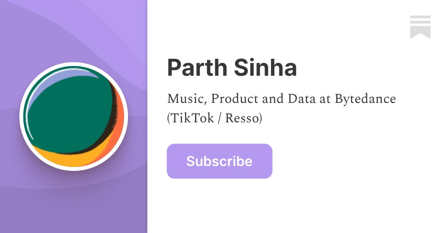 Parth Sinha | Substack