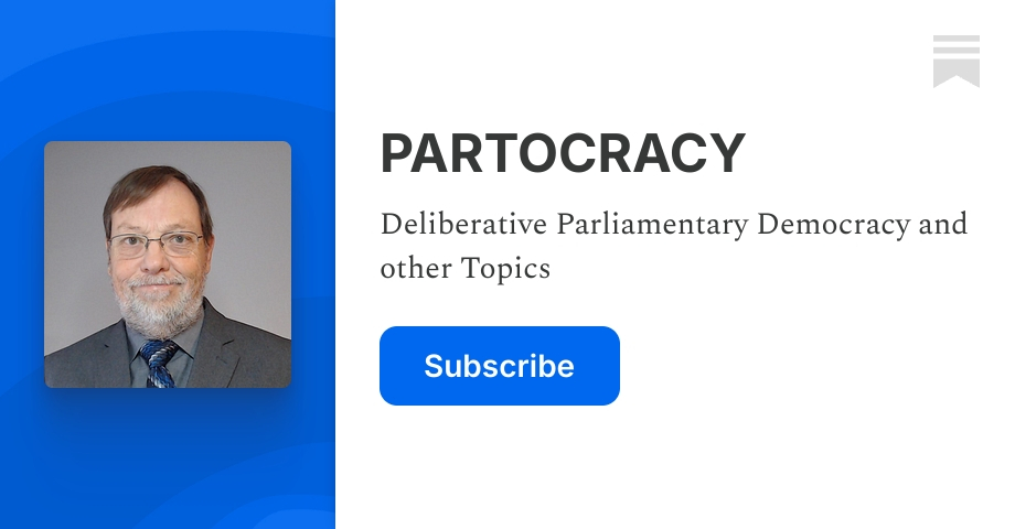 PARTOCRACY | Steven Bolen, PRP | Substack