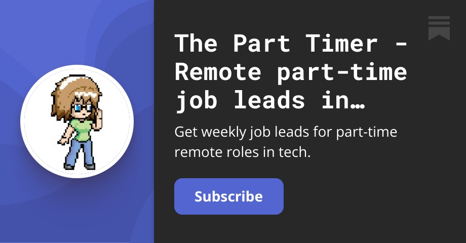 The Part-Timer #2 - by Cindy Potvin