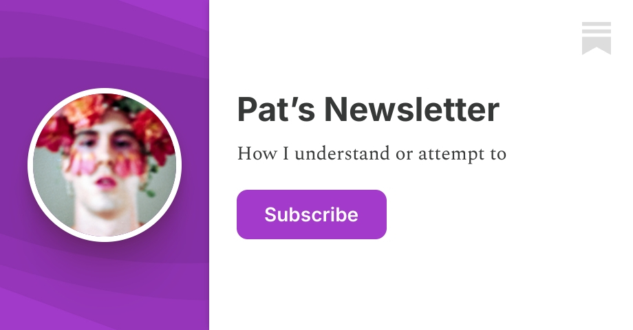 Pat’s Newsletter | Pat Grady | Substack