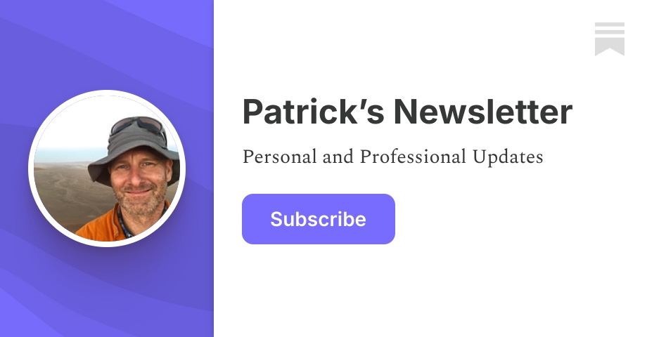 Patrick’s Newsletter | Patrick Ewers | Substack