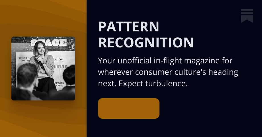 PATTERN RECOGNITION | Beth Bentley | Substack