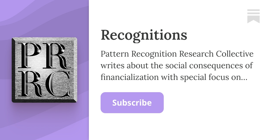 Yale Model (Reading David Swensen) Part I - Recognitions