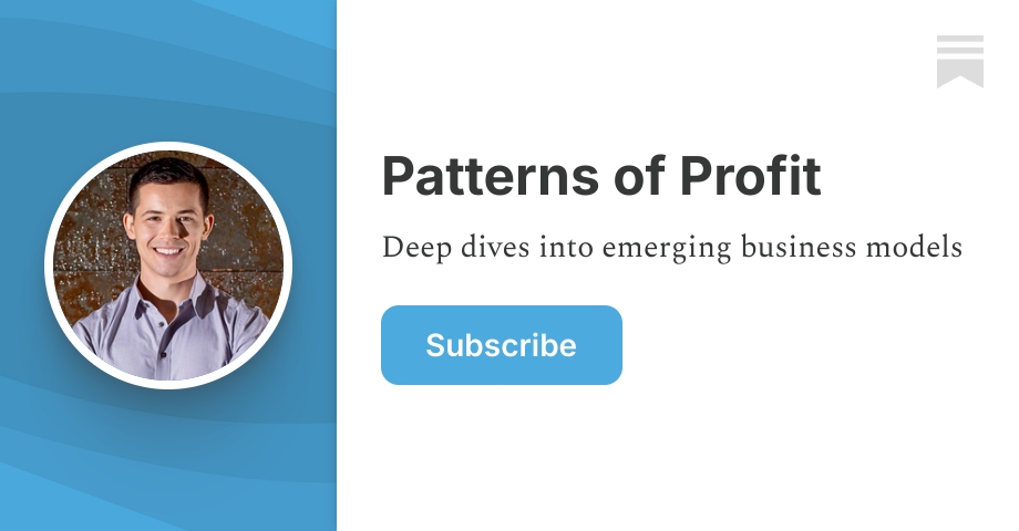 Patterns of Profit | Steven Moody | Substack