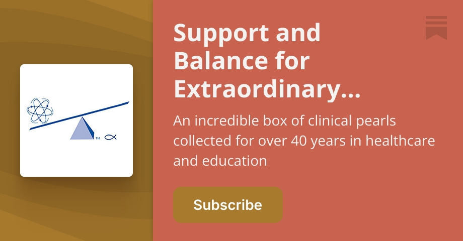 Support and Balance for Extraordinary Living | Paula Kristian, DAOM | Substack