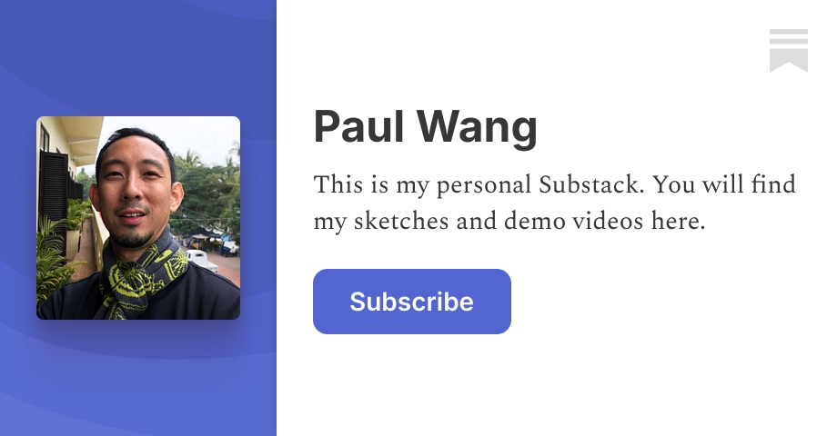 Paul Wang | Substack