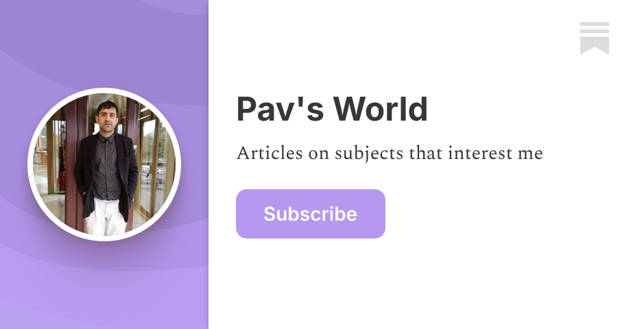 Pav's World | Pavan Sandhu | Substack