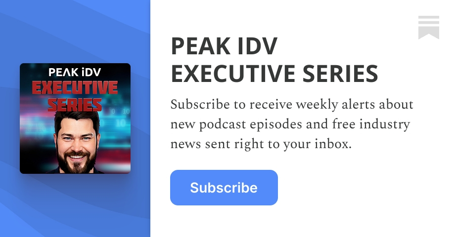 PEAK IDV EXECUTIVE SERIES | Steve Craig, Founder & CEO | Substack