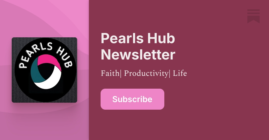 Pearls Hub Newsletter | Extraordinary Boluwatife | Substack
