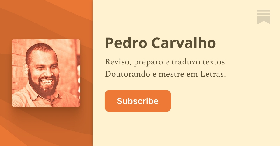 Pedro Carvalho | Substack