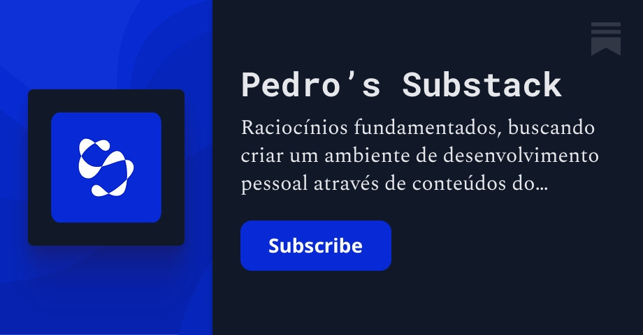 Pedro’s Substack | Pedro Gregate Segolin | Substack