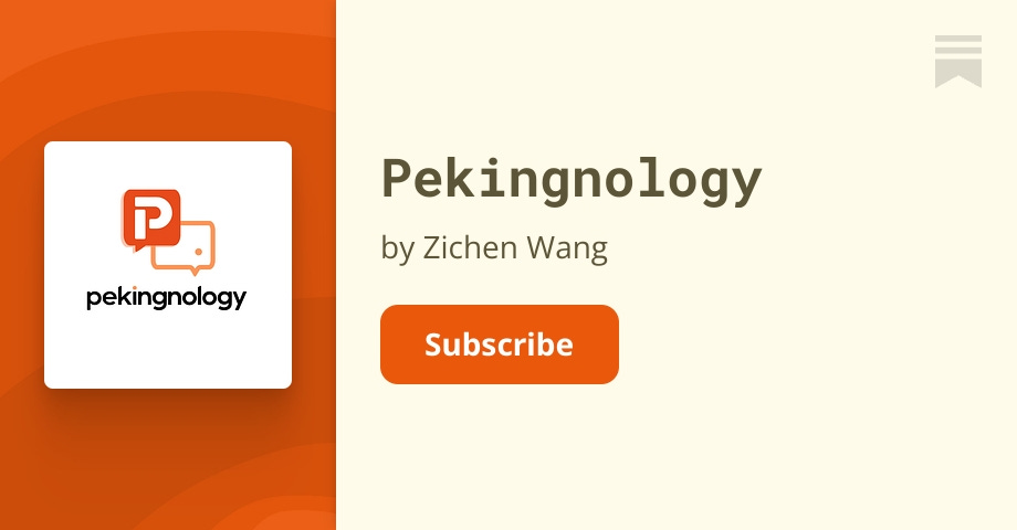 Pekingnology | Zichen Wang | Substack