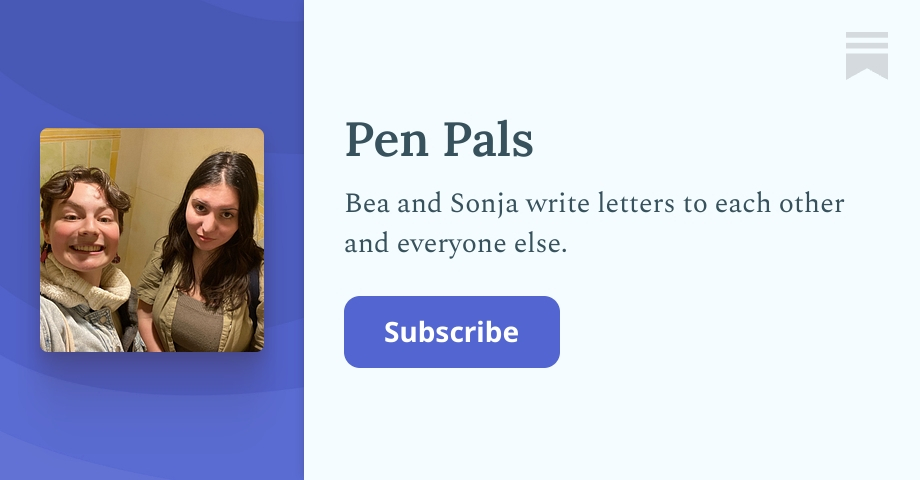 Pen Pals | Bea Becker | Substack