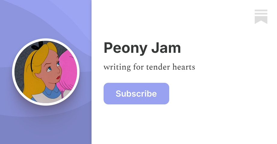 Peony Jam | Mina Le | Substack