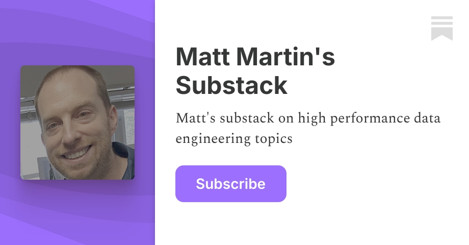 Matt’s Substack | Matt Martin | Substack