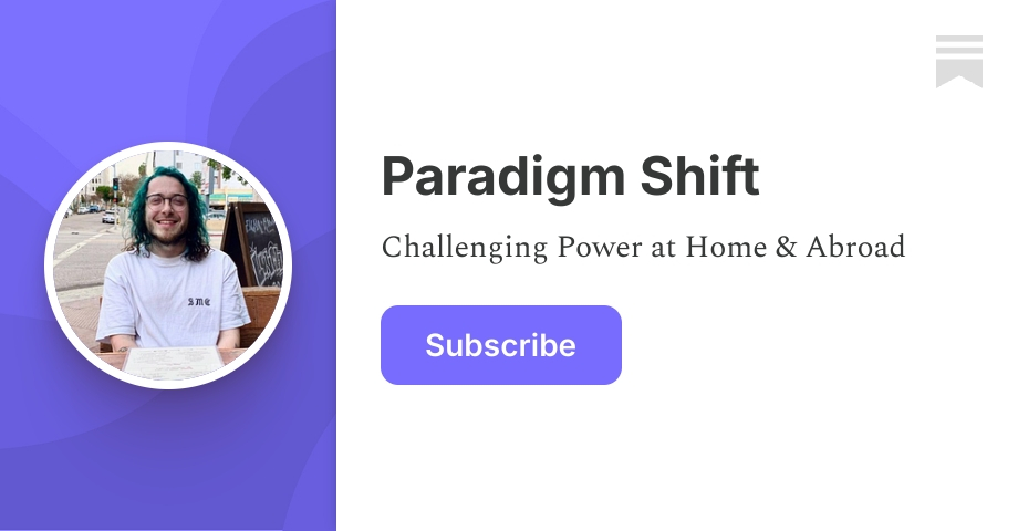 Paradigm Shift | Perry Budd | Substack