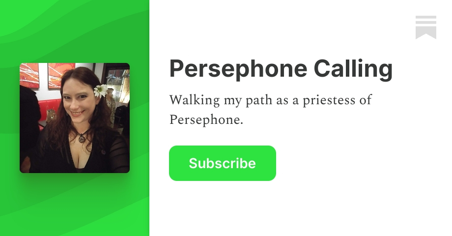 Persephone Calling | Lindsay | Substack