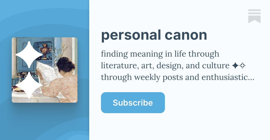About - personal canon
