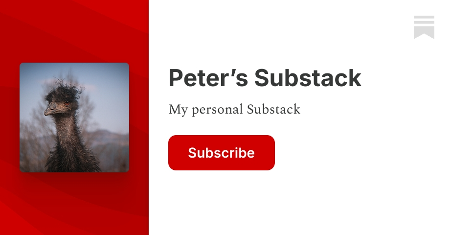 Peter’s Substack | Peter Tast | Substack