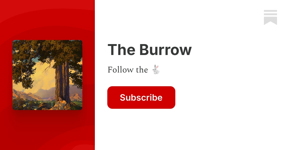 The Burrow | Peter Rabbit | Substack