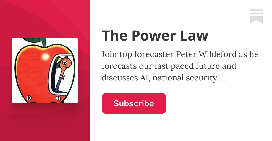 The Power Law | Peter Wildeford | Substack