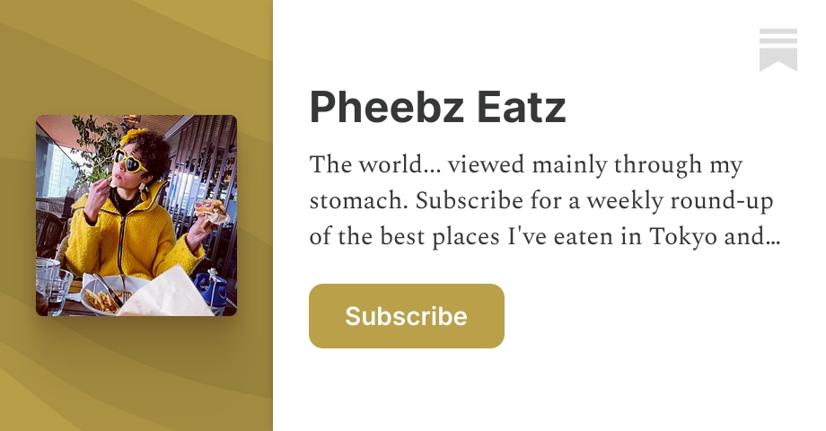 Pheebz Eatz | Phoebe Amoroso | Substack