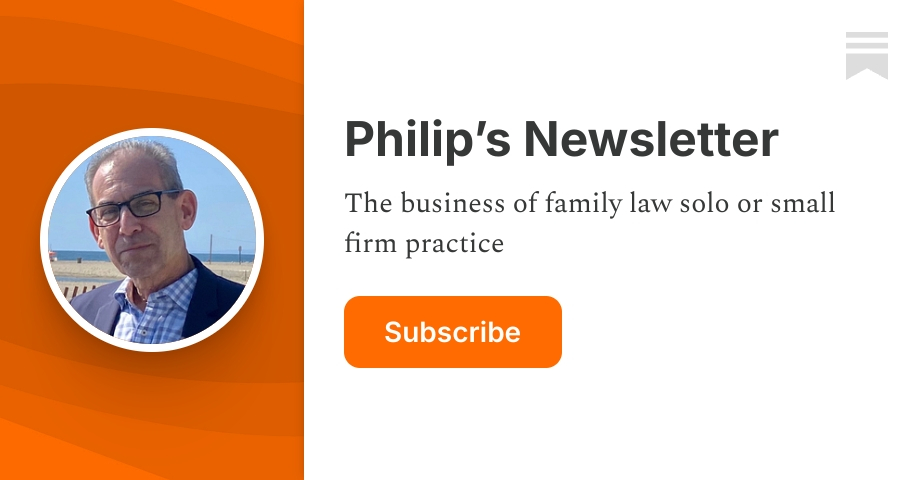 Philip’s Newsletter | Philip A. Wasserman | Substack