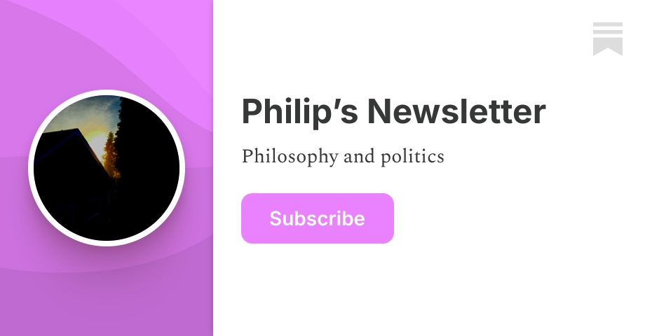 Philip’s Newsletter | Philip James Russ | Substack