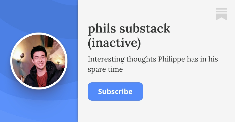 a record of Philippe's stream of consciousness | Philippe Pangestu ...