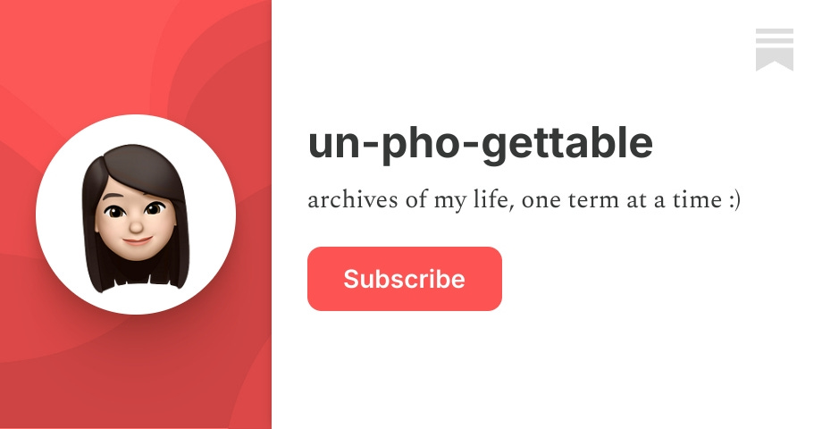 un-pho-gettable | Phoebe Wang | Substack