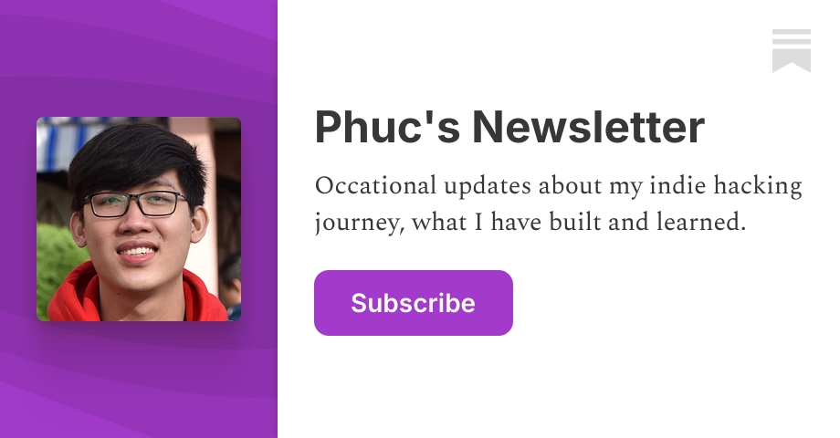Phuc's Newsletter | Minh-Phuc Tran | Substack