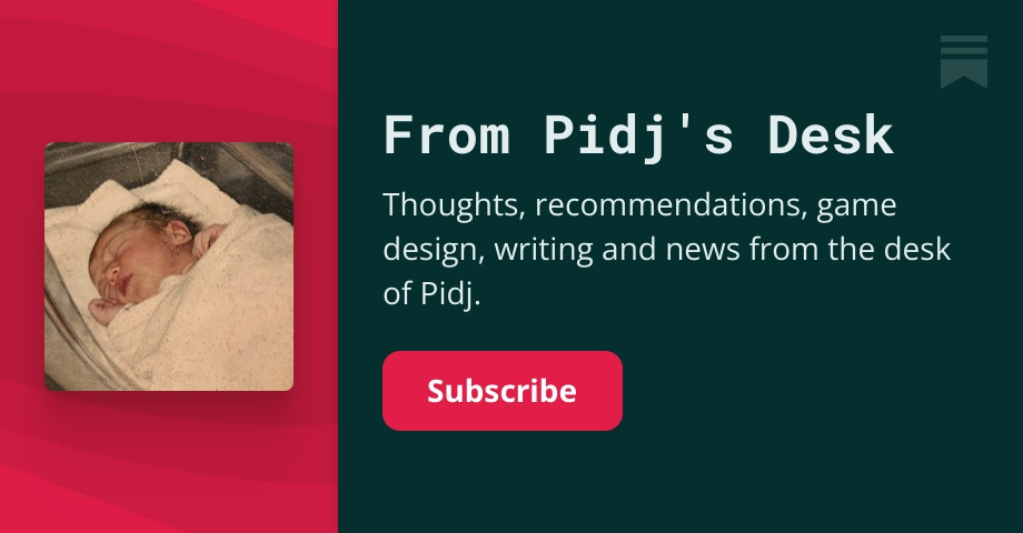 From Pidj's Desk | Substack