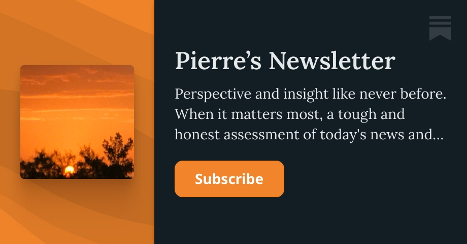 Pierre’s Newsletter | Pierre Guidry | Substack
