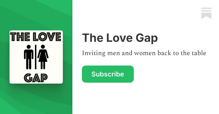 The Love Gap | Piers Eccleston | Substack