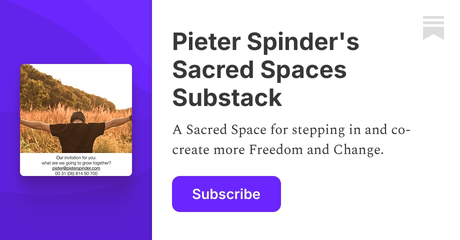 Pieter Spinder's Sacred Spaces Substack | Substack
